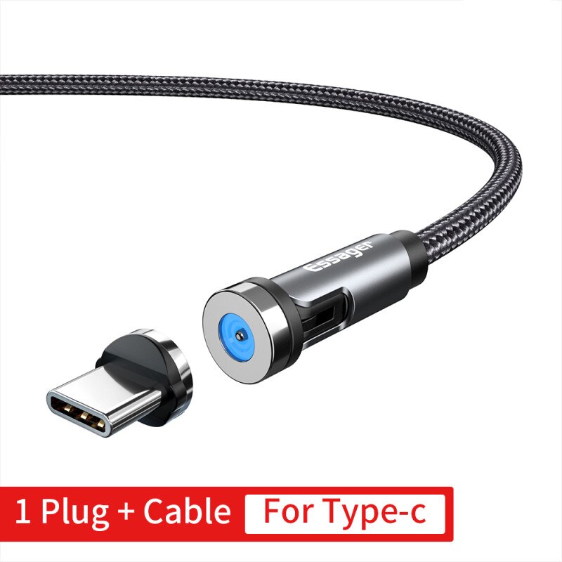 Fast Magnet Cable USB C Cord Wires Adapter Essager... – Grandado