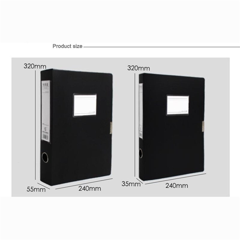 A4 Pp File Bag Data Book Large Capacity Folder Por Vicedeal