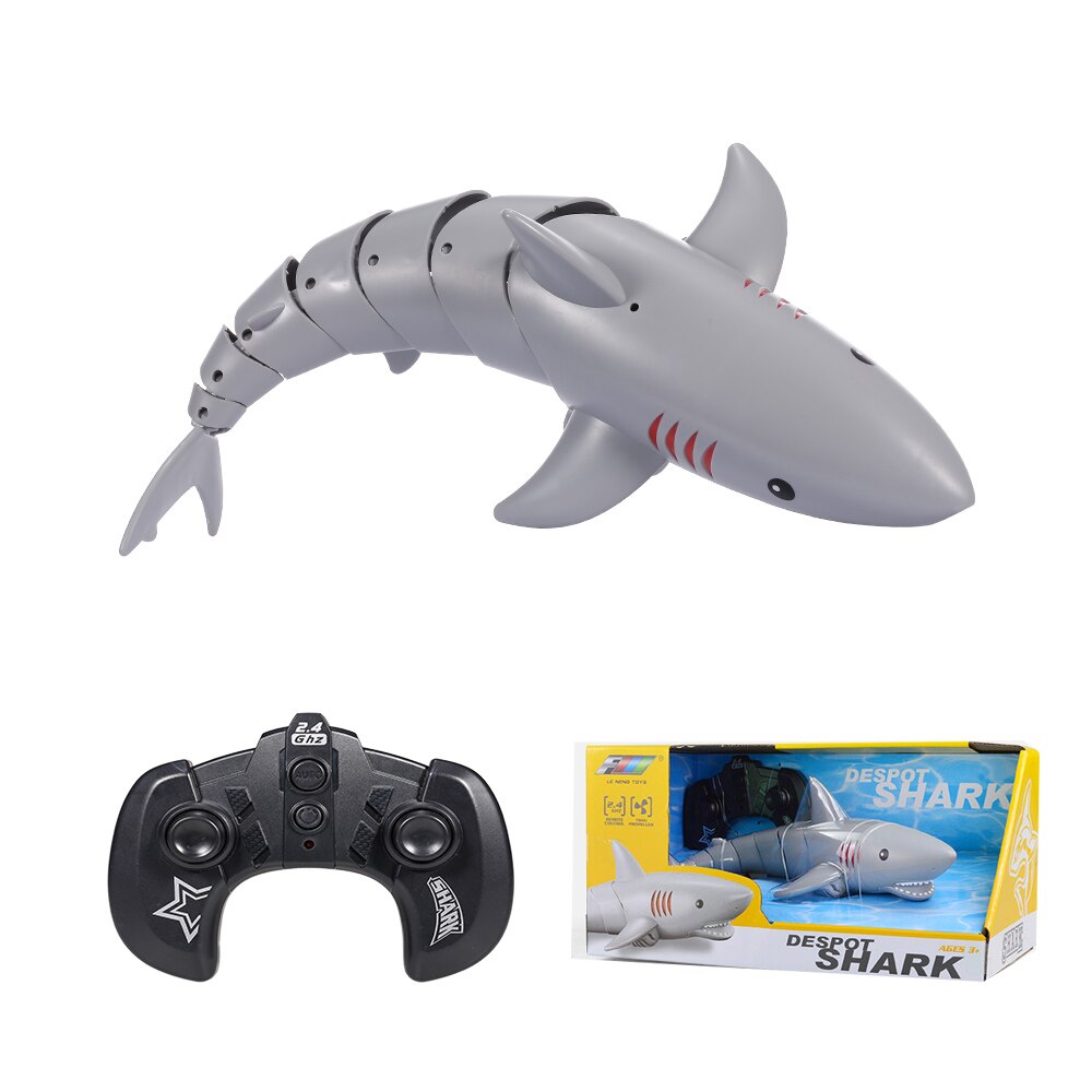 K23 RC Shark Boat With Light Waterproof Racing Rad... – Grandado