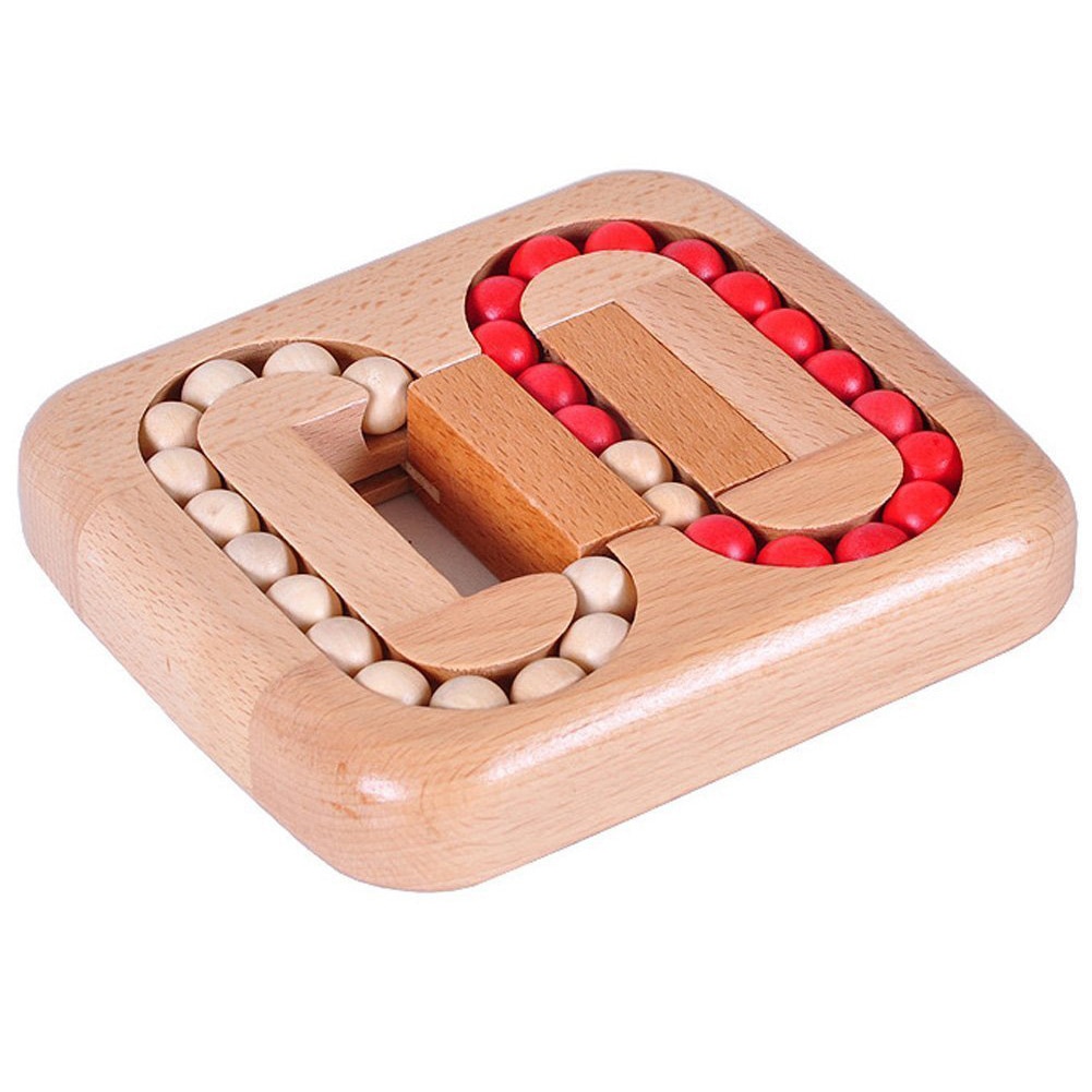 Houten Bal Doolhof Puzzel Lock Burr Puzzels Brain ... – Grandado