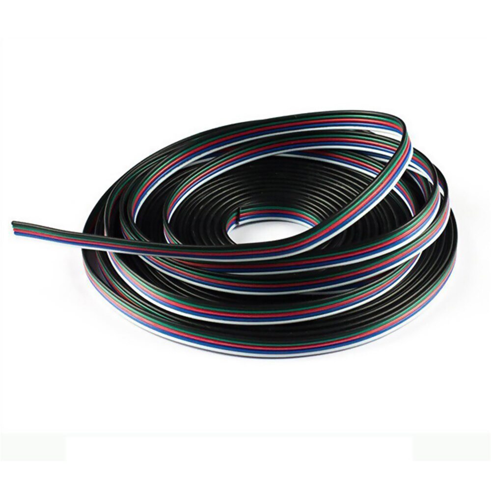 1M 5 Pin LED RGB Kabel Draht Verlängerung Kabel 22... – Vicedeal