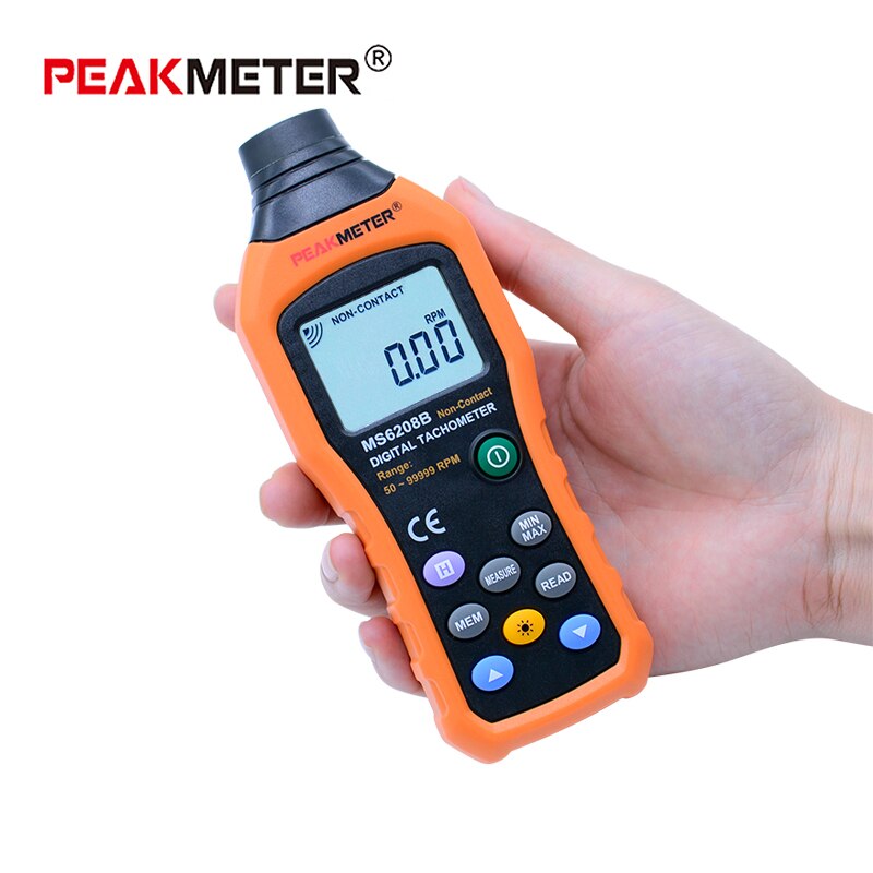 High pressional Non-Contact Digital Tachometer rpm... – Vicedeal
