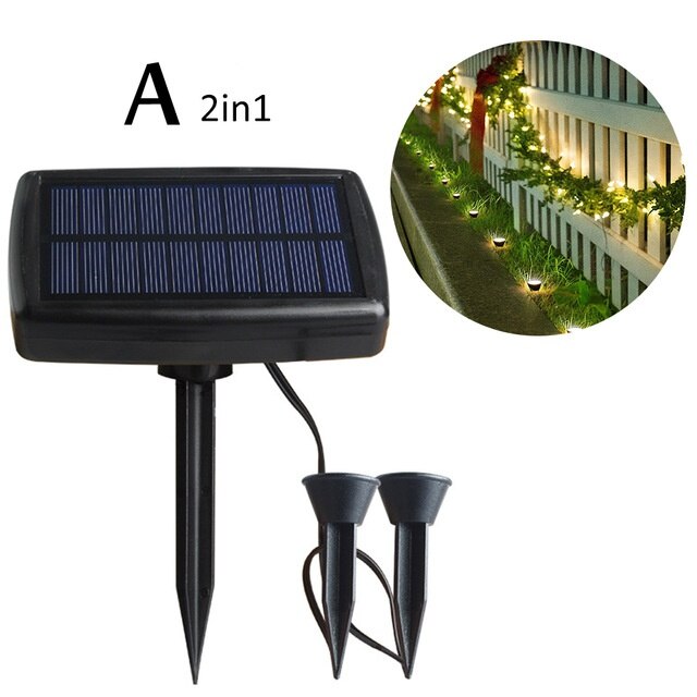 Solar LED Lawn Light Lawn Flame Light Garden Lawn ... – Grandado