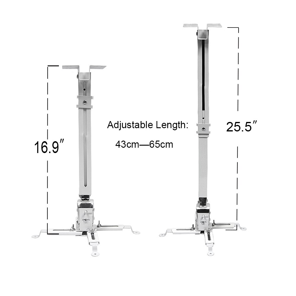 Projector Brackets Adjustable 43-65cm Projector Ce... – Grandado
