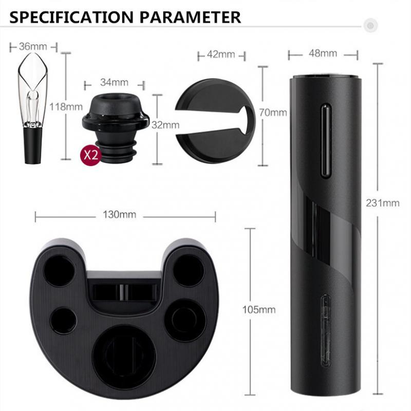 Electric Bottle Opener Set Portable Rechargeable A... – Grandado