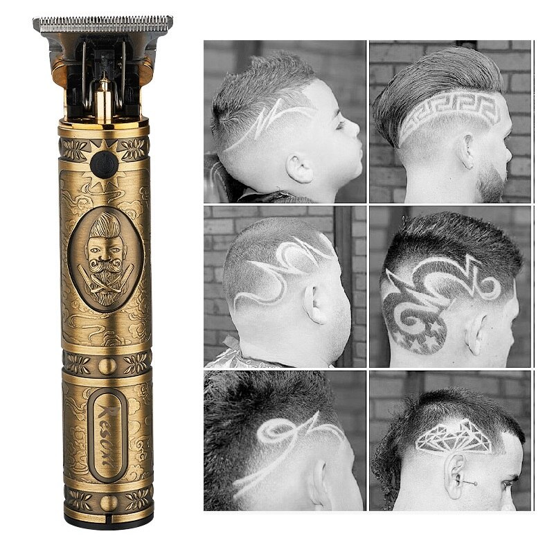 Electric Hair Clippers Engraving Marks Gradient Ha... – Grandado