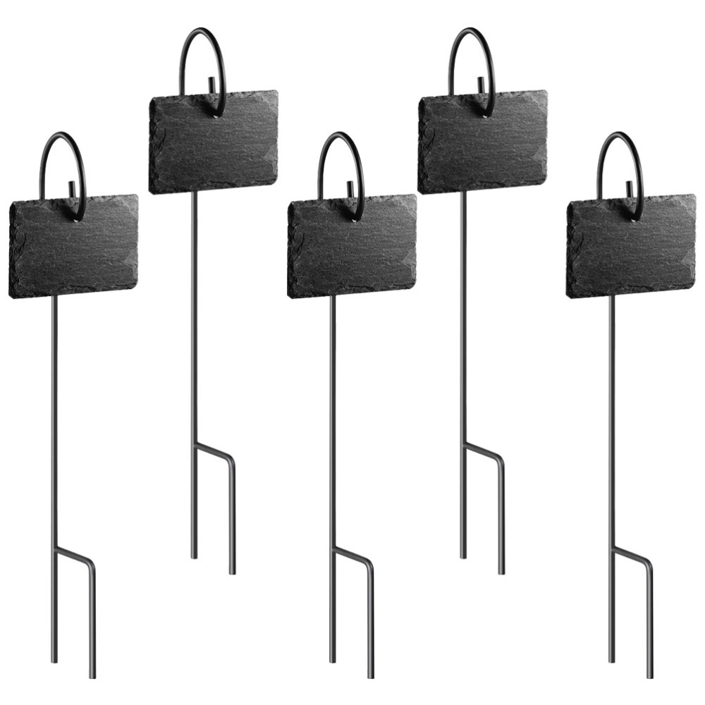 1 Set Slate Plant Labels Bloem Bed Inserts Tuin Fr... – Grandado