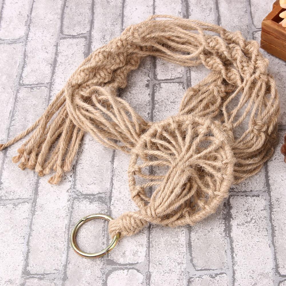 Plant Hangers Natuurlijke Katoen Twisted Macrame R... – Vicedeal