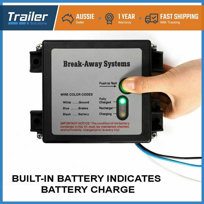 Break Away System LED Battery Meter For Trailer Ca... – Vicedeal