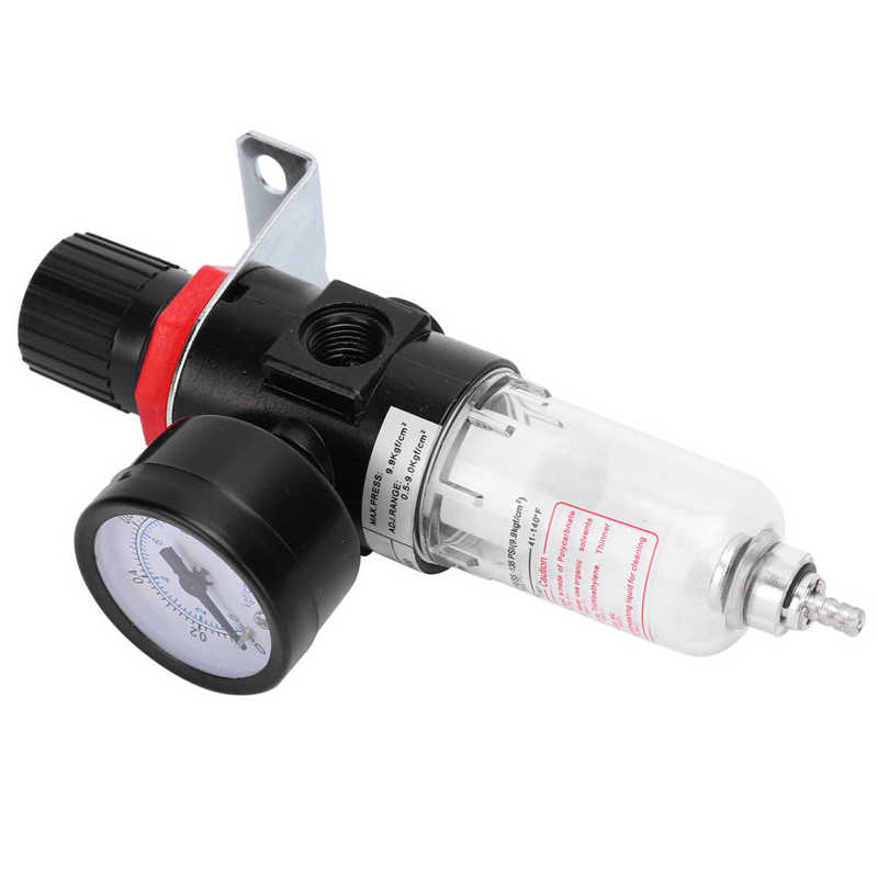 0-10Bar Air Filter Pressure Regulator Gauge BSP 1/... – Grandado