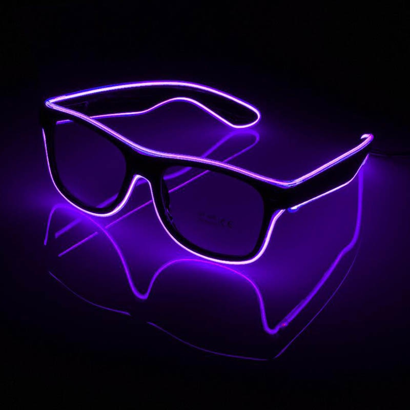 LED Glasses Glowing Party Supplies Lighting Flashi... – Grandado