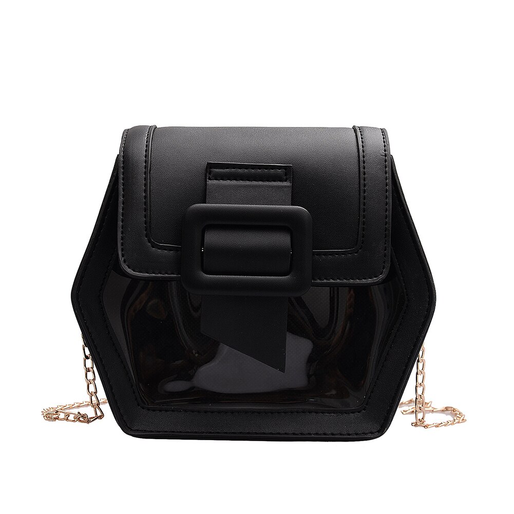 Hexagon Shape Women Purse PU Leather Shoulder Bags... – Vicedeal