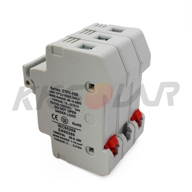 1 Set 4P 3P 2P Parallel PV Fuse Holder 10*38mm Hig... – Grandado
