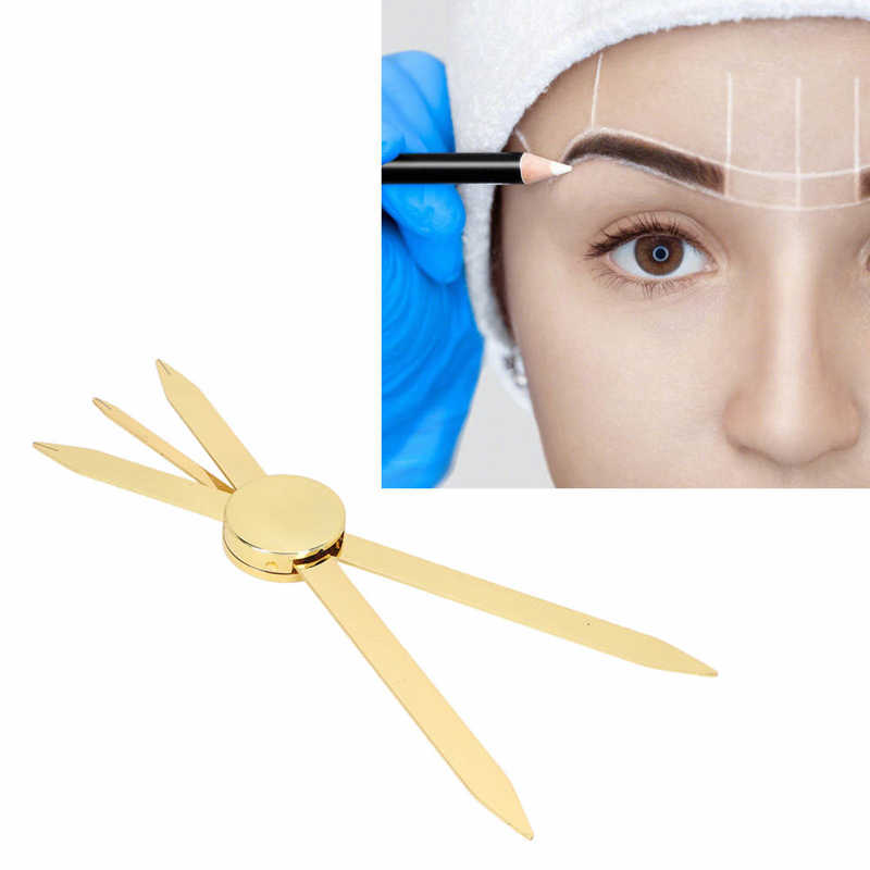 Microblading Balance Positioning Eyebrow Ruler Adj... – Vicedeal