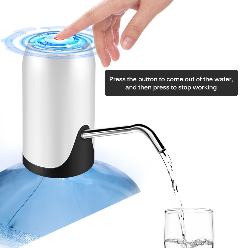 Elektrische Water Fles Pomp Draagbare Usb Oplaadba... – Grandado