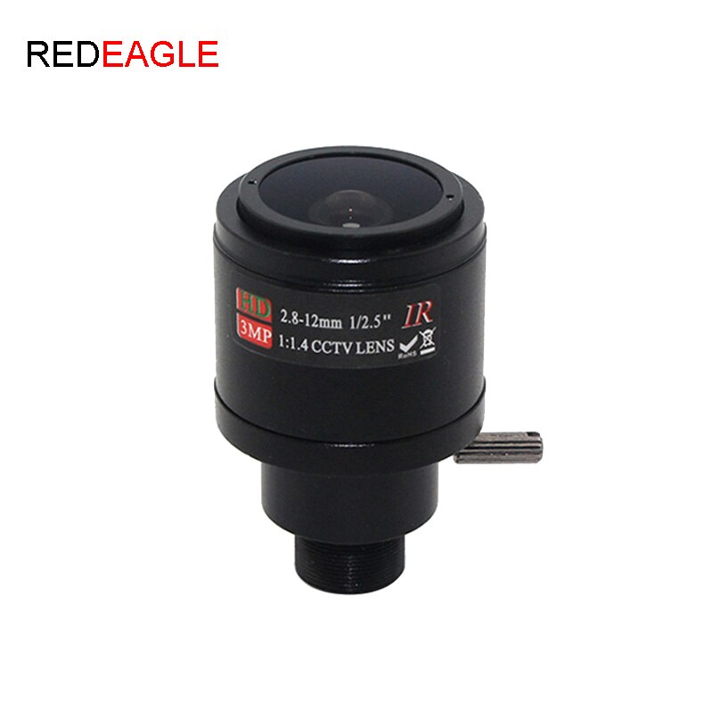 3MP HD CCTV Lens M12 2.8-12mm Varifocal Zoom F1.4 ... – Vicedeal