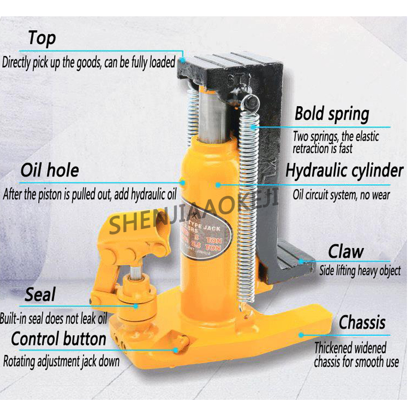 MHC5T Klauw hydraulische jack Hydraulische jack Hy... – Grandado