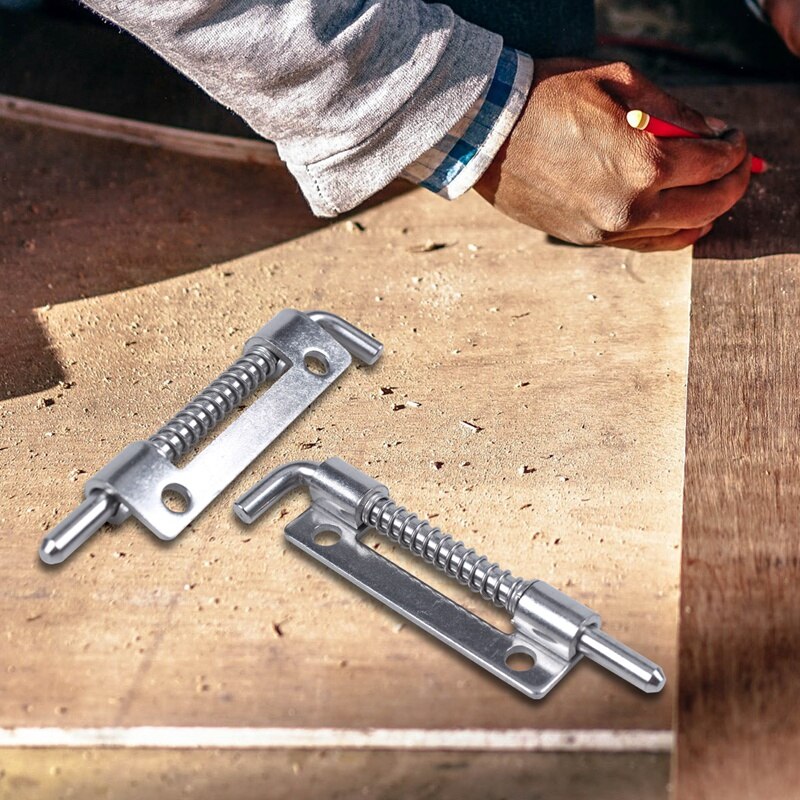 Hardware Spring Loaded Metal Security Barrel Bolt ... – Vicedeal