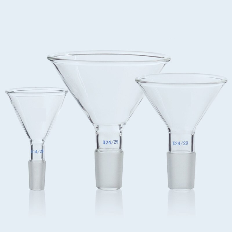 Funnel Short Stem Degree Angle Borosilicate 3.3 Gl... – Grandado