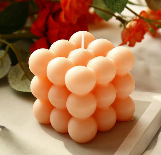 Scented Ball Shape Cube Candle Eco-friendly Soy Wa... – Grandado