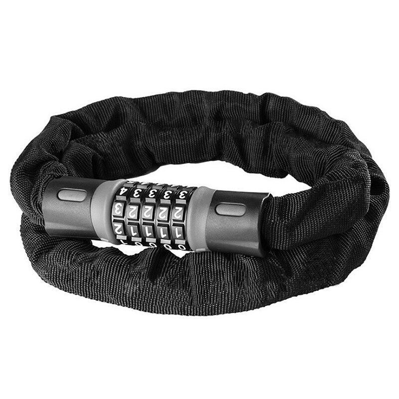 Bike Lock Bicycle Chain Lock 5-Digit Resettable Co... – Vicedeal