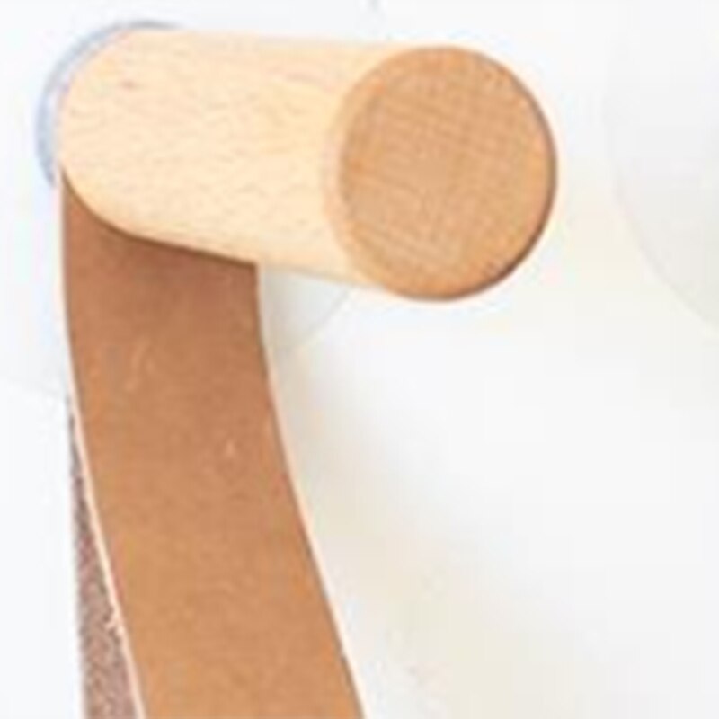 3 Nordic Muur Creatieve Haken, Massief Hout Hanger... – Grandado