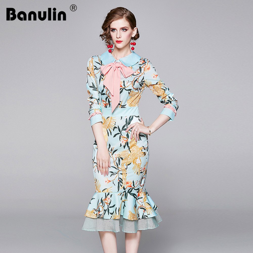 Runway Floral Flower Luxury Mermaid Party Dresses ... – Grandado