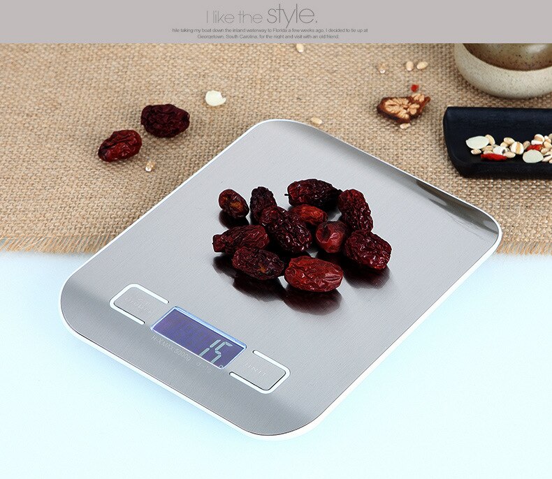 Digitale Keukenweegschaal Rvs Weegschaal Voedsel S... – Vicedeal