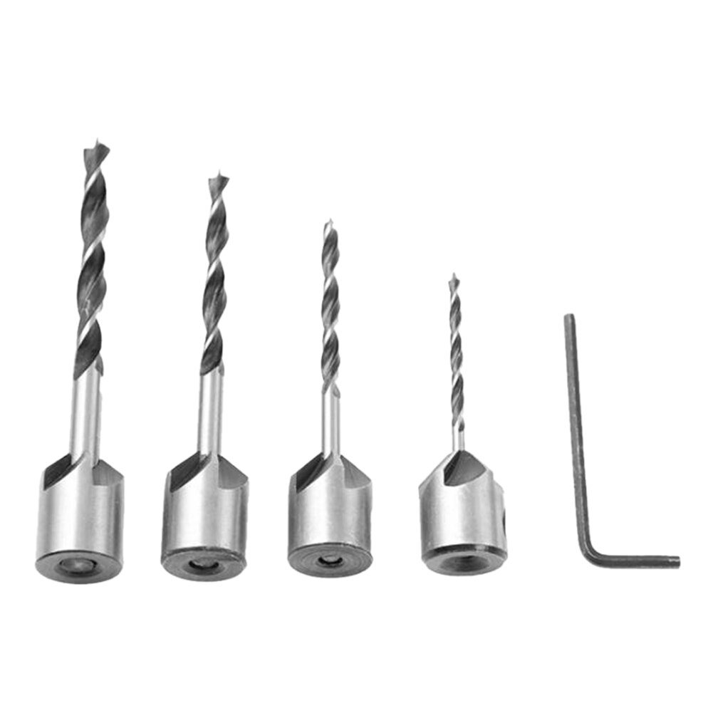 Juego de brocas para avellanado de madera, brocas ... – Grandado