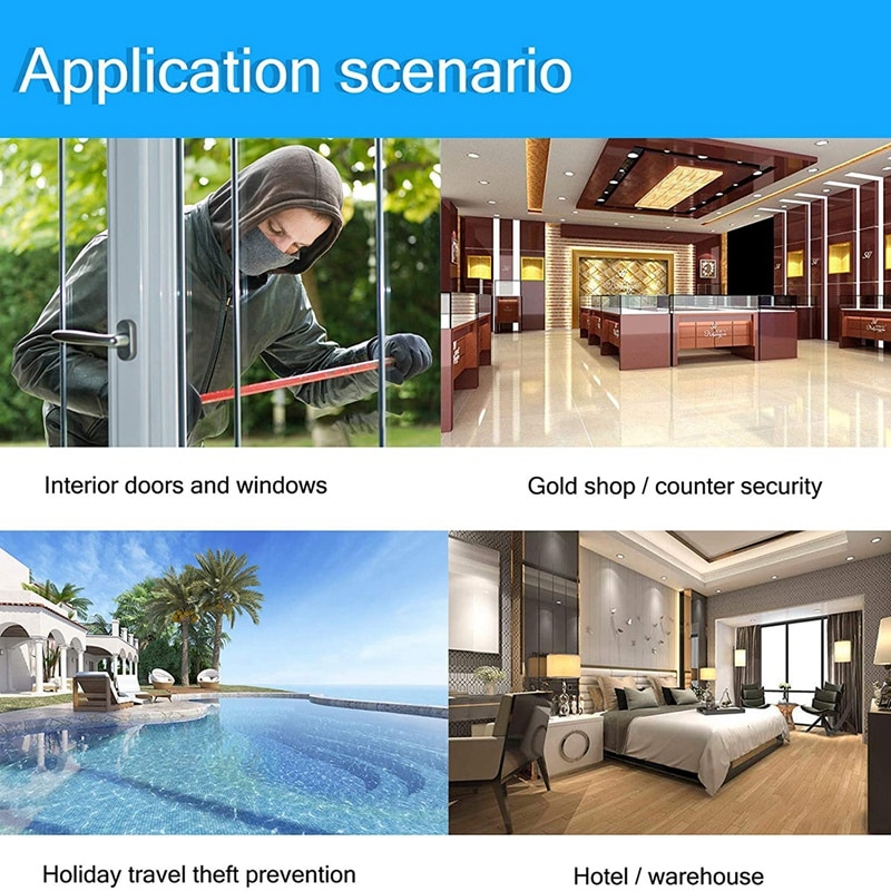 Door and Window Alarm for Home Anti Theft Alarm Sy... – Vicedeal