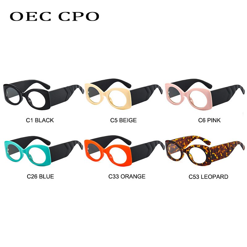 OEC CPO Round Optical Glasses Frames Women Retro C... – Vicedeal
