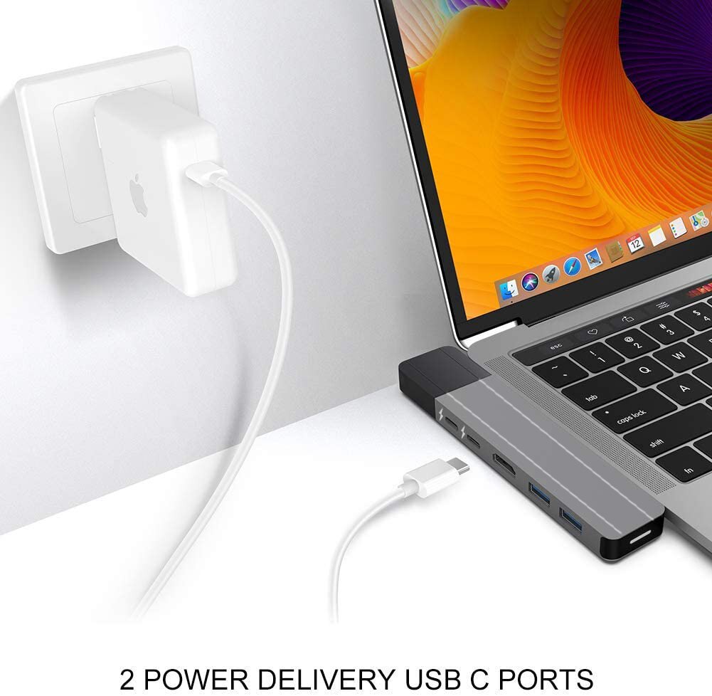 Usb c hub thunderbolt 3 docka med hdmi-kompatibel ... – Vicedeal