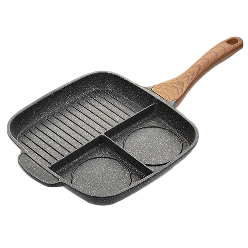 Stone Ceramic Steak Grill Pans Breakfast Frying Eg... – Grandado