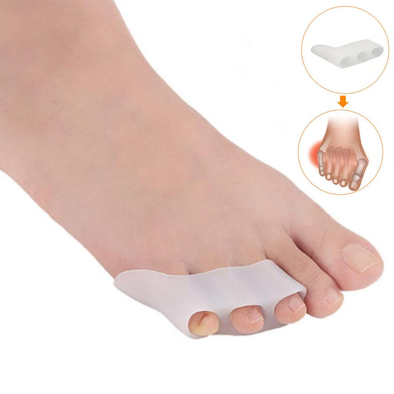 1 Pair Little Toe Three Ring Bunion Three Hole Lit... – Grandado