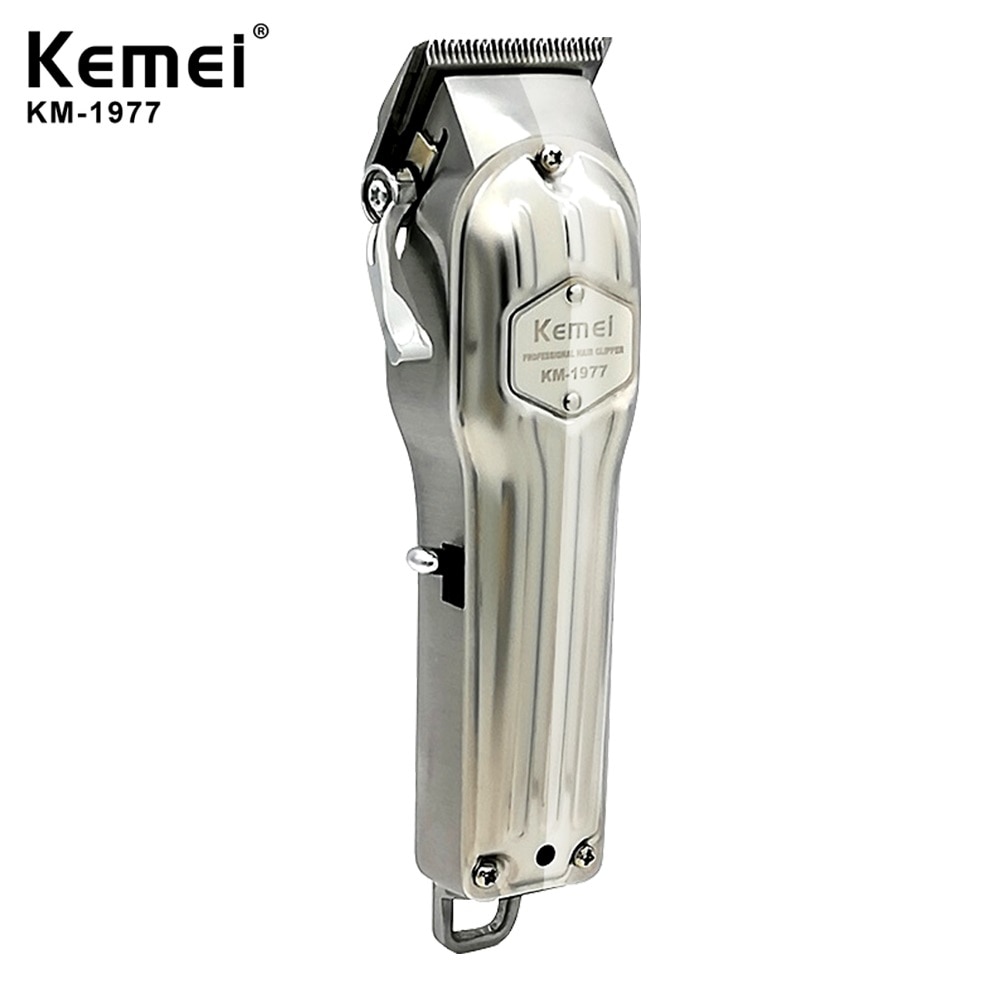 Kemei All Metal Hair Clipper Men Electric Hair Tri... – Grandado