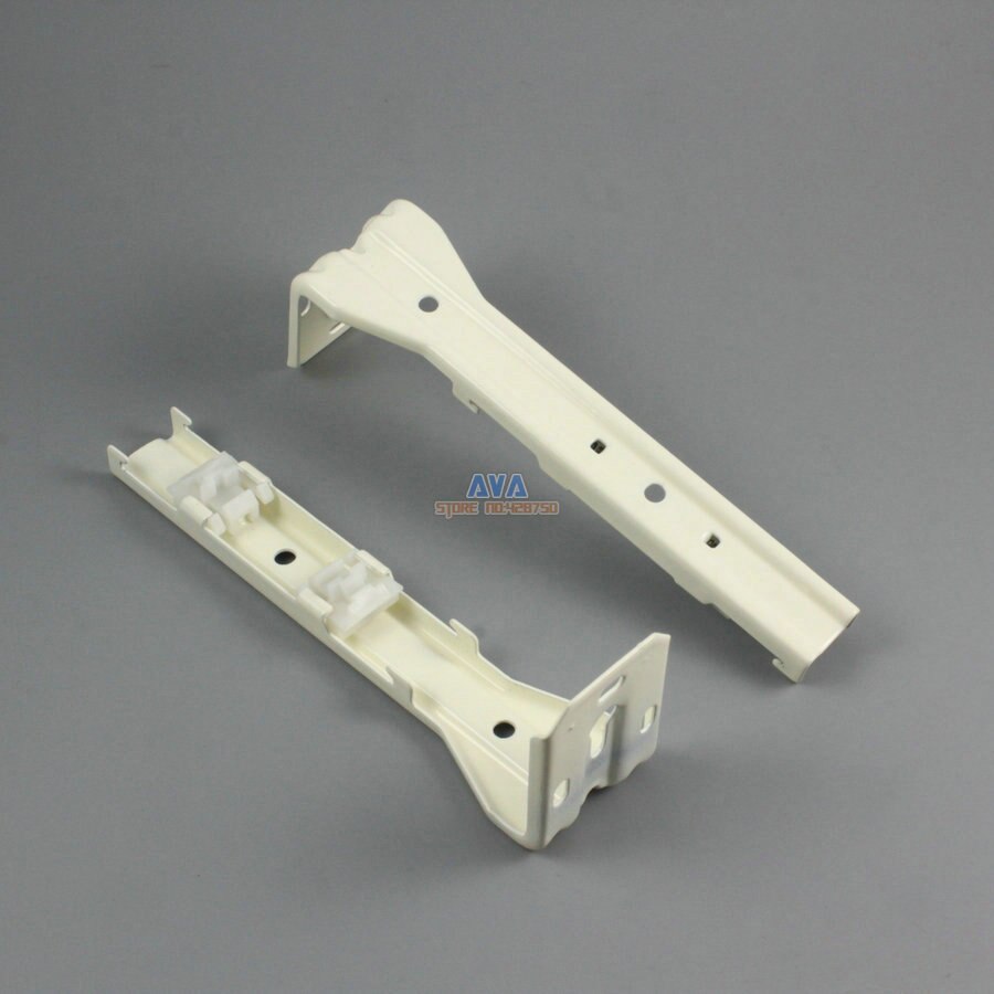 4 Pieces L Shape Curtain Track Bracket Curtain Dua... – Grandado