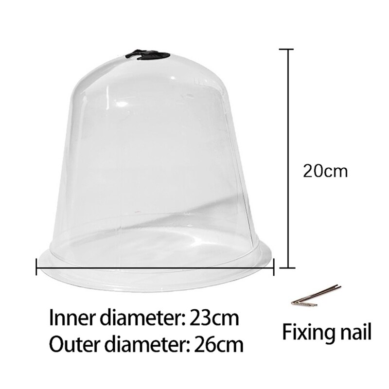 6Pcs Greenhouse Garden Plant Bell Cover Reusable 1... – Vicedeal