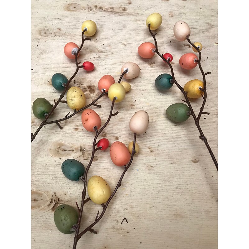 1PC Easter Egg Tree Decoration Branch With Paintin... – Grandado