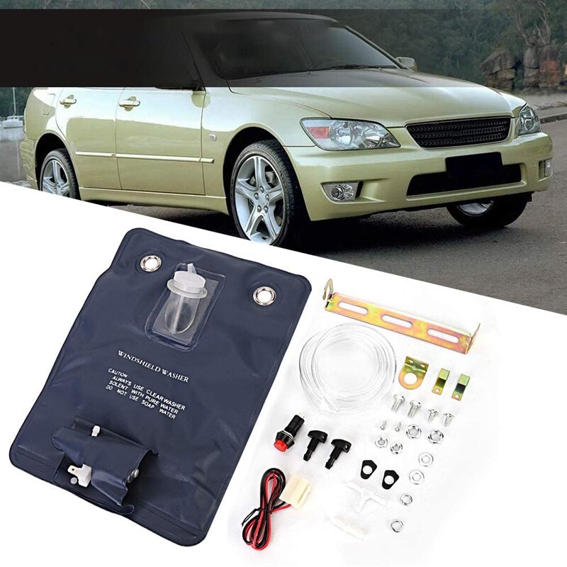 Universal Windscreen Washer Bottle Bag Kit with 12... – Grandado