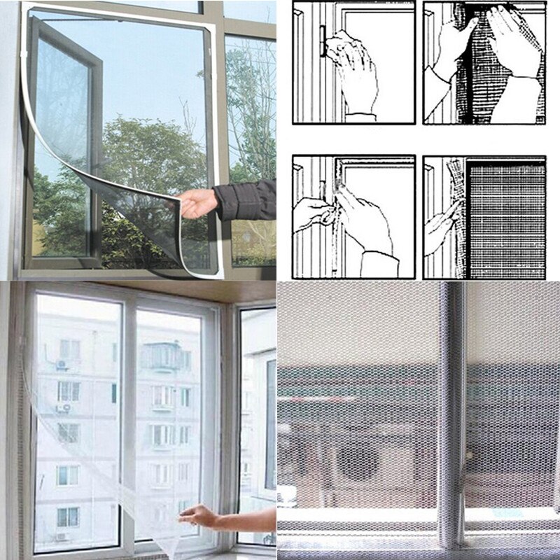 Indoor Insect Fly Screen Curtain Mesh Bug Mosquito... – Grandado