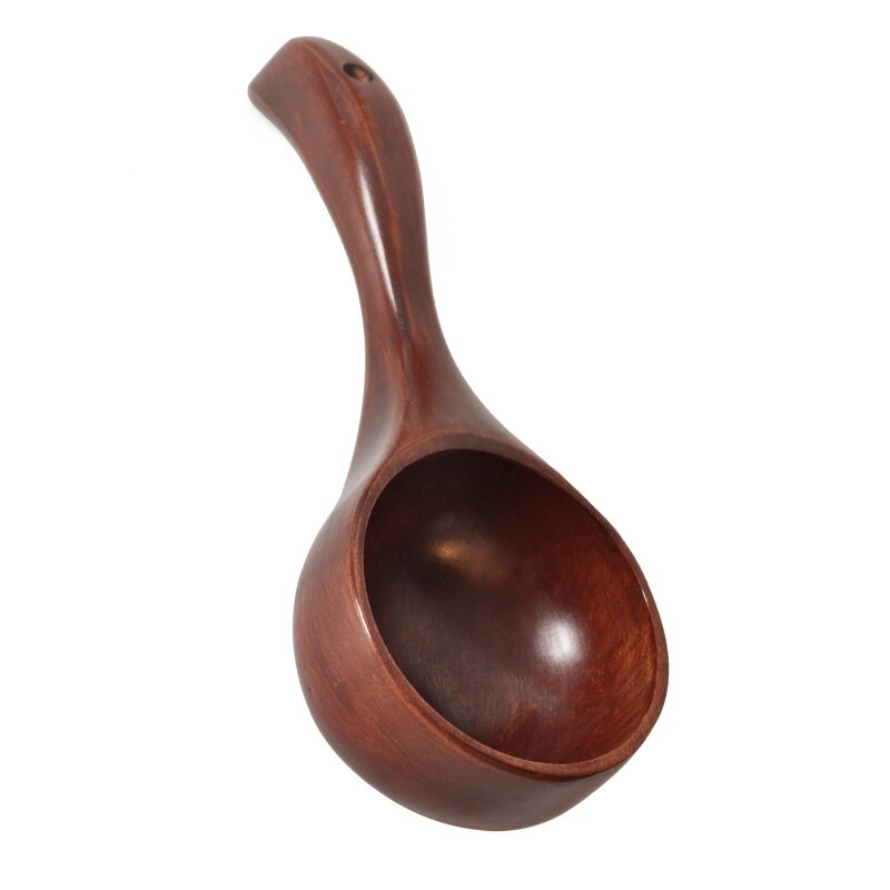 Short Handle Solid Wood Scoop Japanese-style Rice ... – Vicedeal