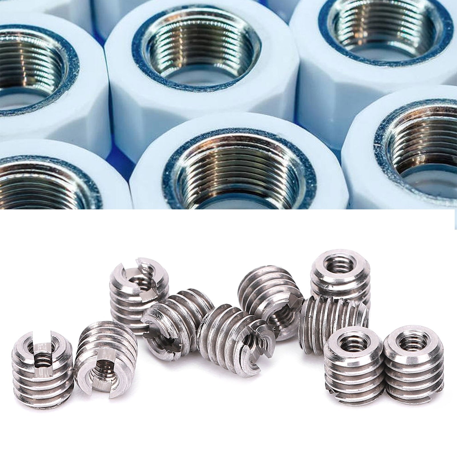 Inserti filettati da 10 pezzi che riducono lo stru... – Grandado