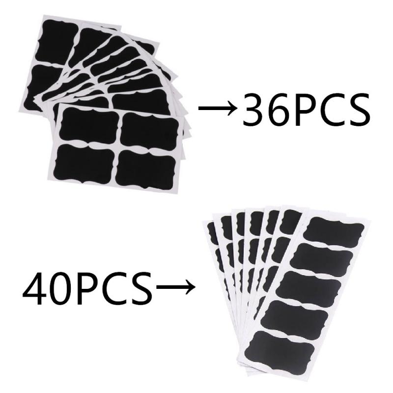 36/40Pcs Erasable Bottle Sticker Environmental Wat... – Grandado