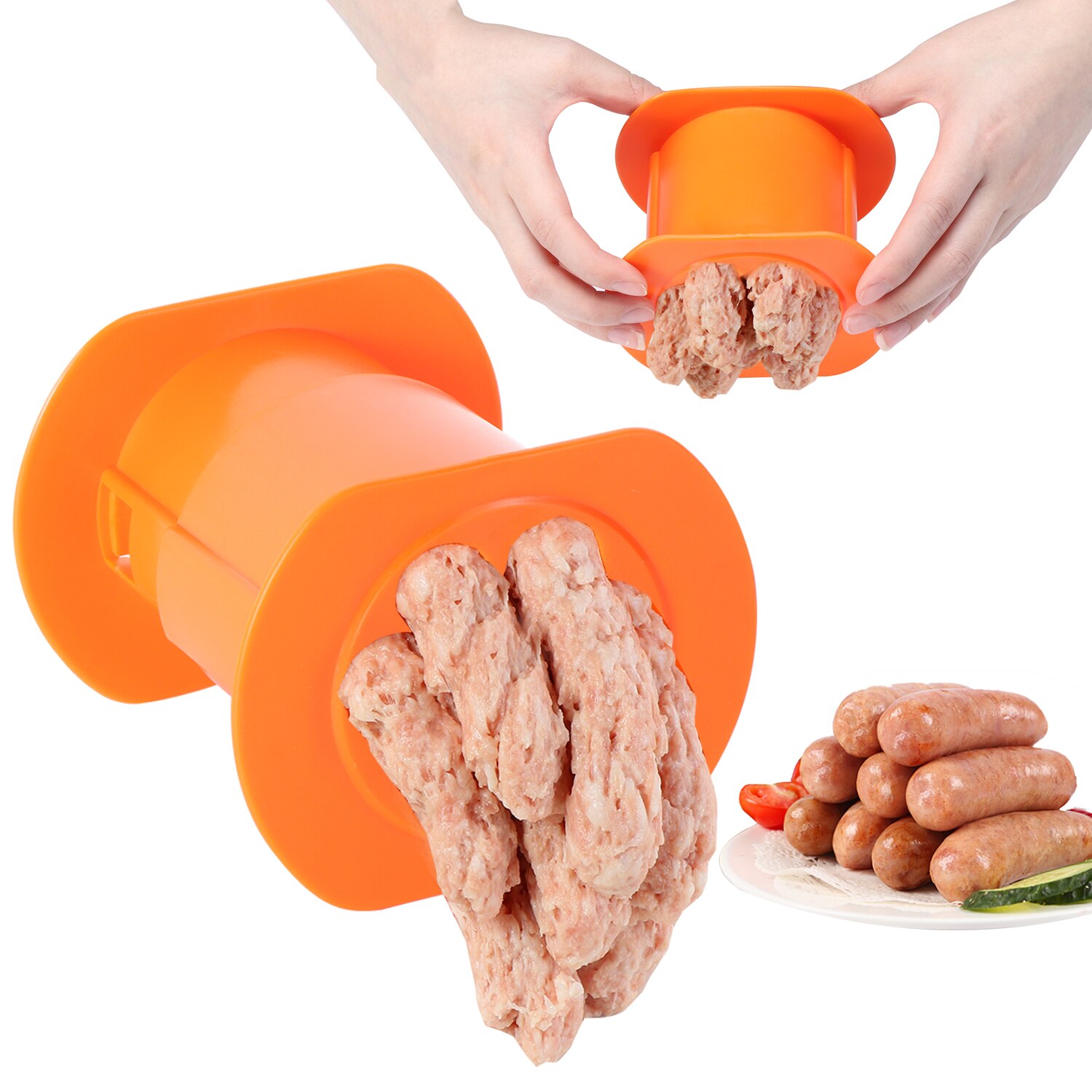 Een Druk Worst Maker Keuken Dog Burger Vlees Worst... – Vicedeal