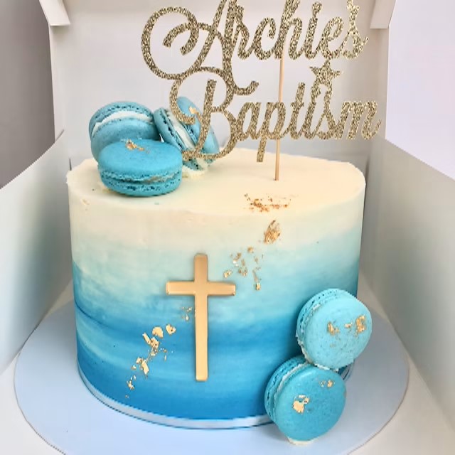 Acrylic Cross Cake Charm / Baptism / Christening，B... – Grandado