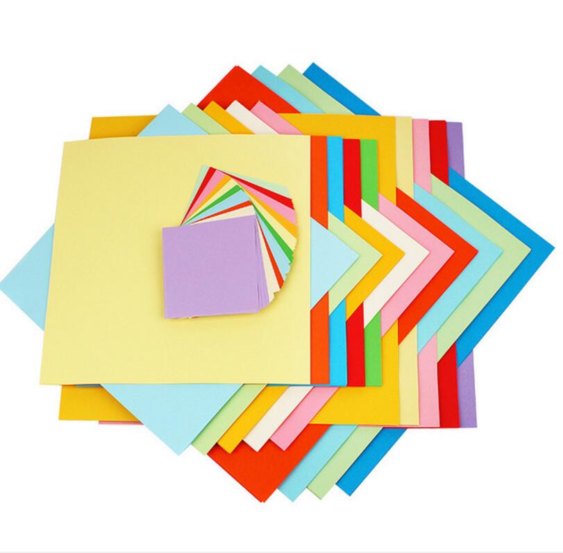 100Pcs/lot 10 colors Children Handmade Origami 3-6... – Grandado