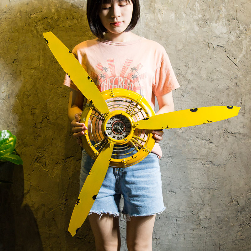 3 Color Industrial Air Plane Propeller Metal Wall ... – Vicedeal