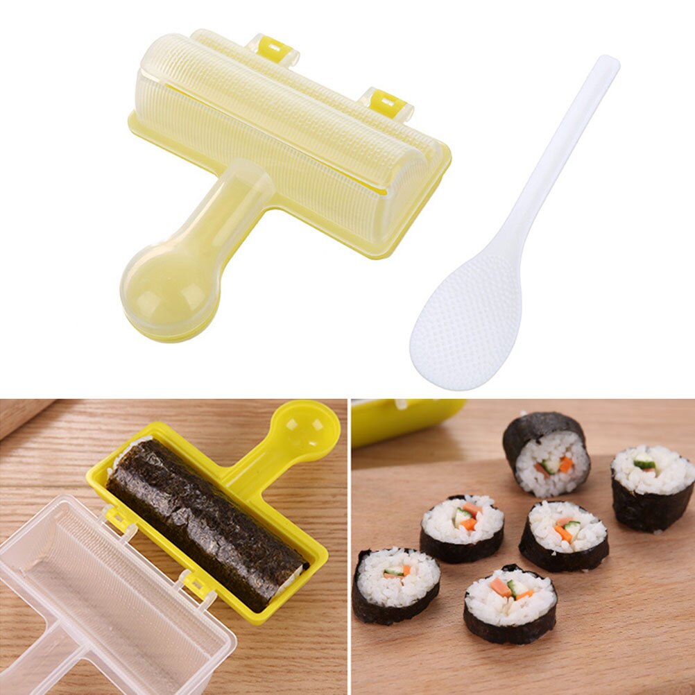 Shake Rice Ball Mold Sushi Maker with Spoon Kitche... – Grandado