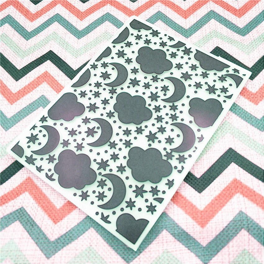 Easter plastic cloud template craft card making pa... – Grandado