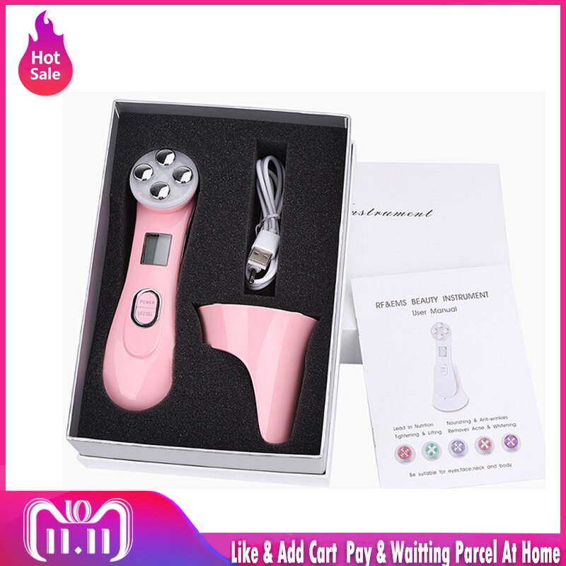 Multifunctional EMS Face Lifting Instrument With R... – Vicedeal